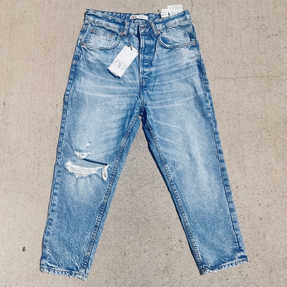 Zara | Jeans | Zara Mens Tapered Relaxed Fit Jeans Carrot Relaxed ...
